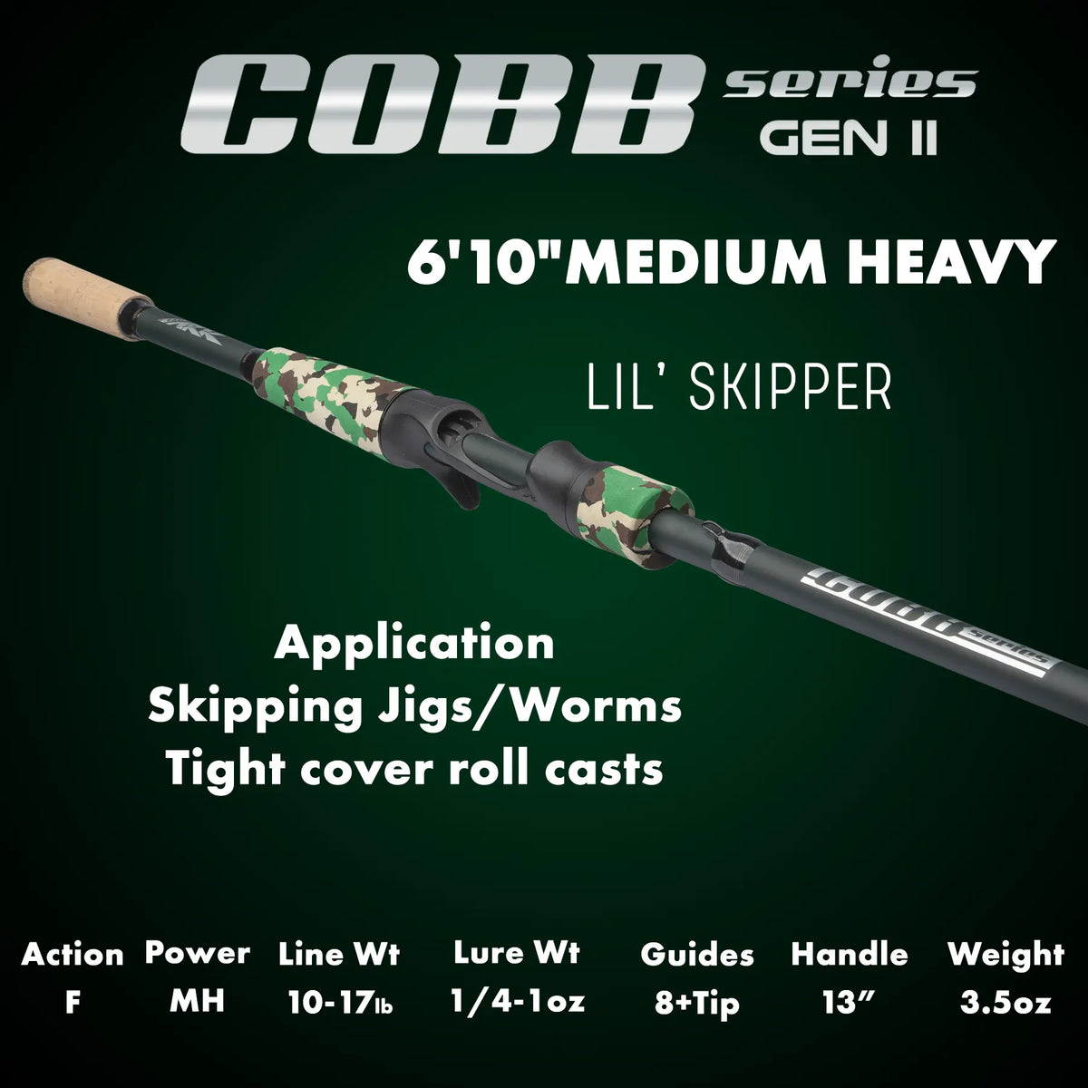 ARK Cobb Series Gen II Casting Rod – RR Outdoor